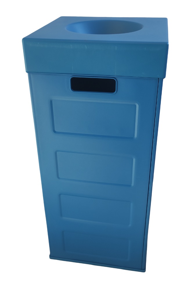 ΚΑΔΟΣ ΑΝΑΚΥΚΛΩΣΗΣ/ ΑΠΟΡΡΙΜΑΤΩΝ CUBO RECYCLING 70 ΛΙΤΡΩΝ ΜΠΛΕ