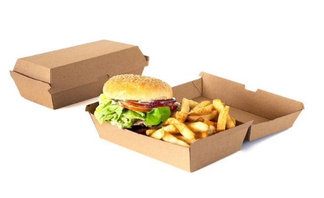 ΣΚΕΥΟΣ ΦΑΓΗΤΟΥ ΧΑΡΤΙΝΟ 20,5x10,5x8cm KRAFT FSC Large Snack Box 300 ΤΕΜΑΧΙΑ