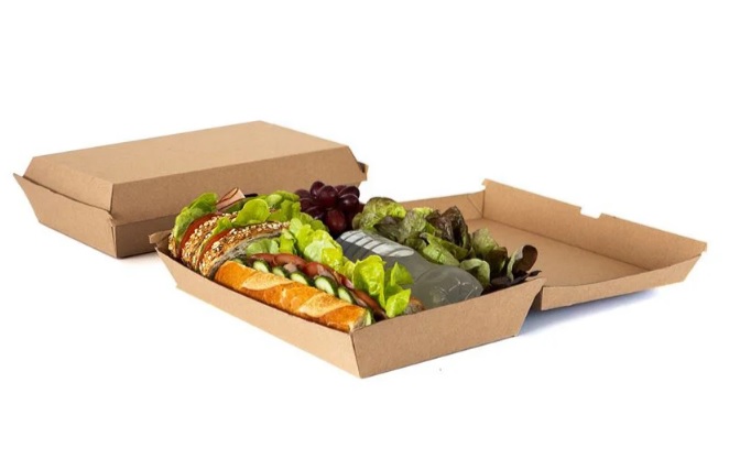 ΣΚΕΥΟΣ ΦΑΓΗΤΟΥ ΧΑΡΤΙΝΟ 29x17x8,5cm KRAFT FSC Family Dinner Box 200 ΤΕΜΑΧΙΑ