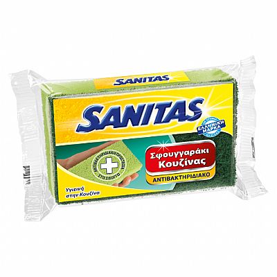 ΣΦΟΥΓΓΑΡΙ SANITAS ΑΝΤΙΒΑΚΤΗΡΙΔΙΑΚΟ